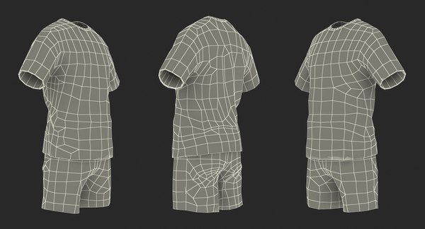 Soccer uniform 2 3D - TurboSquid 1304837