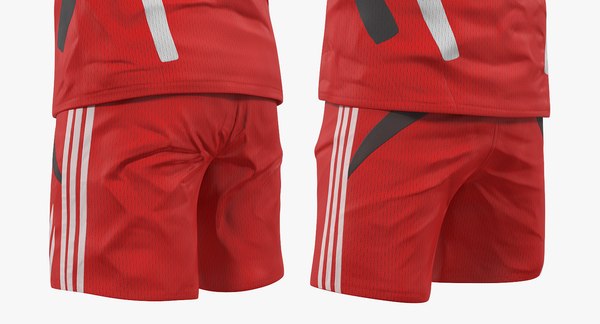 Soccer uniform 2 3D - TurboSquid 1304837