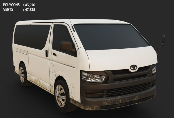 van car 3D 모델 - TurboSquid 1966220