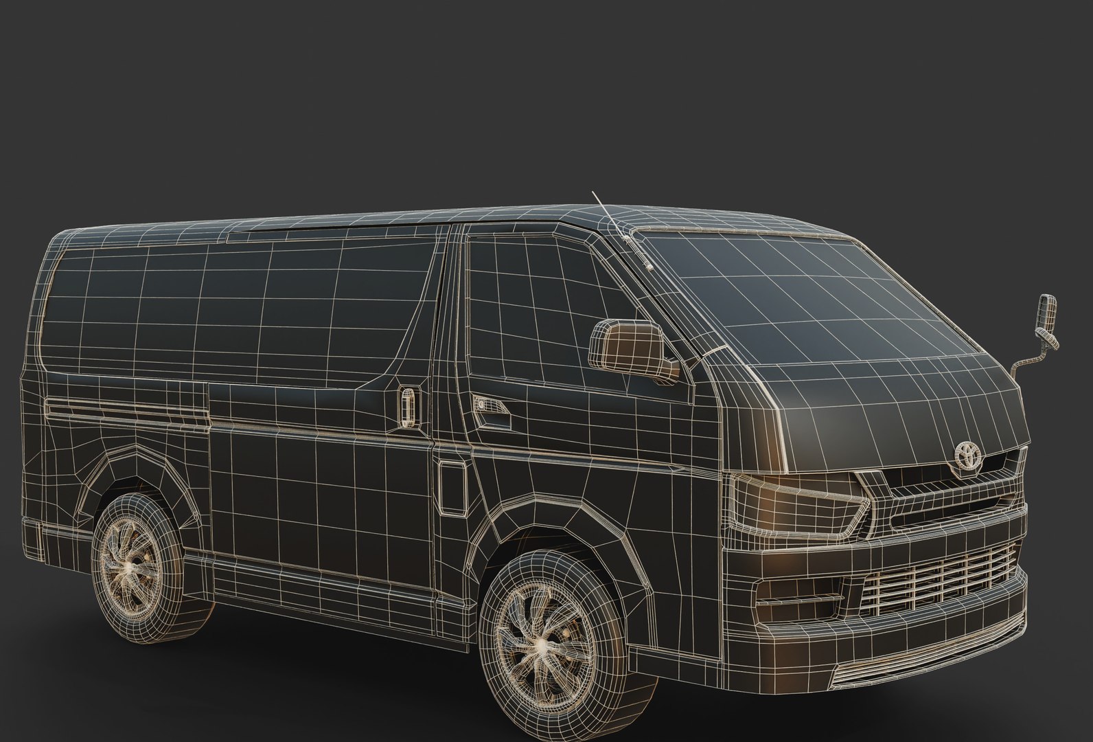 Van Car 3D Model - TurboSquid 1966220