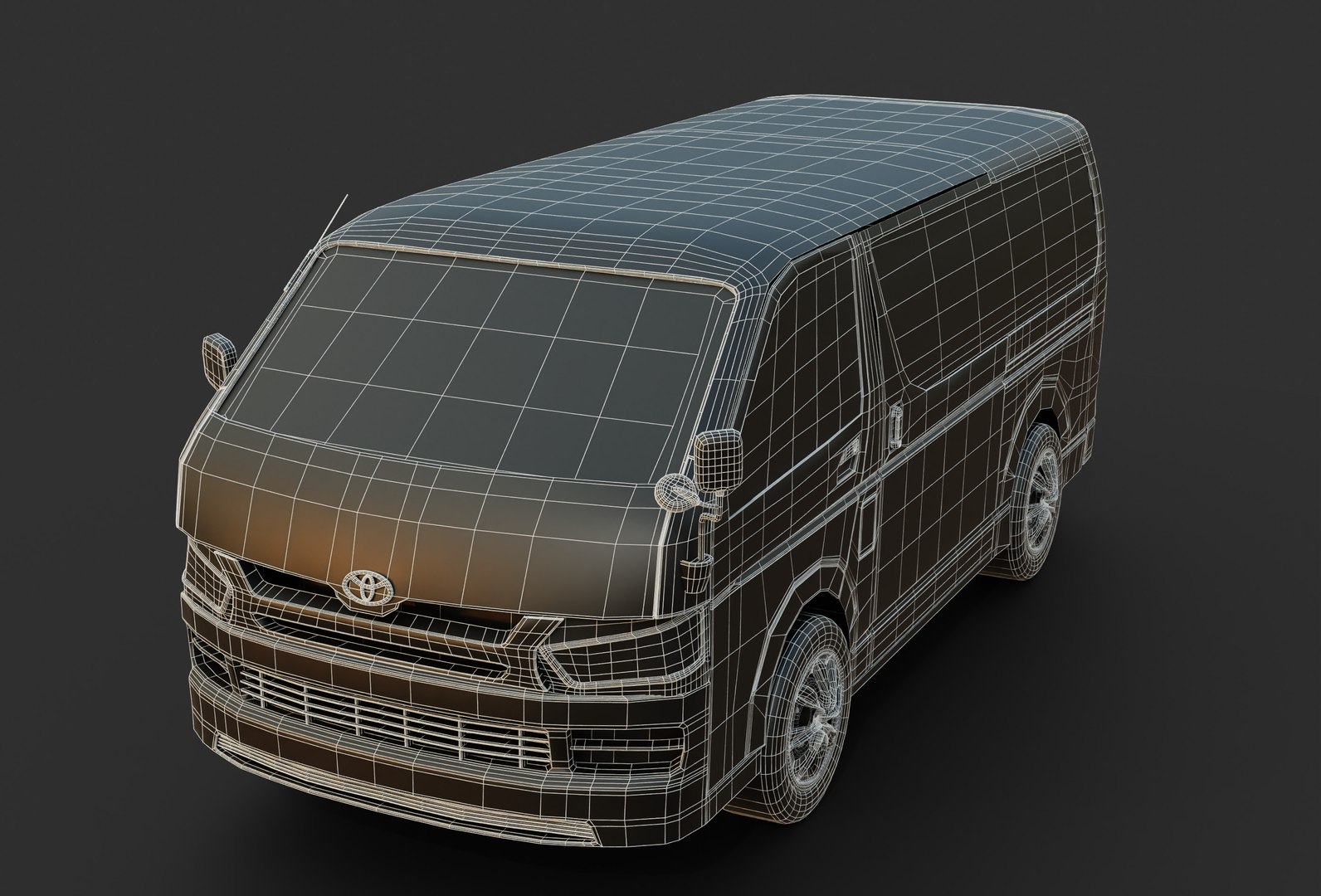Van Car 3D Model - TurboSquid 1966220