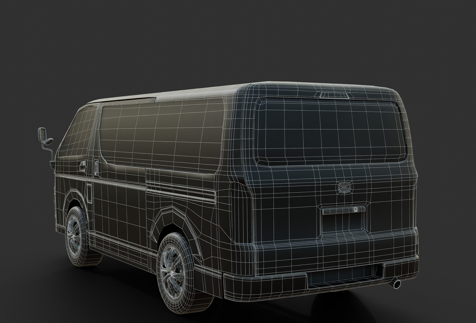 Van Car 3D Model - TurboSquid 1966220