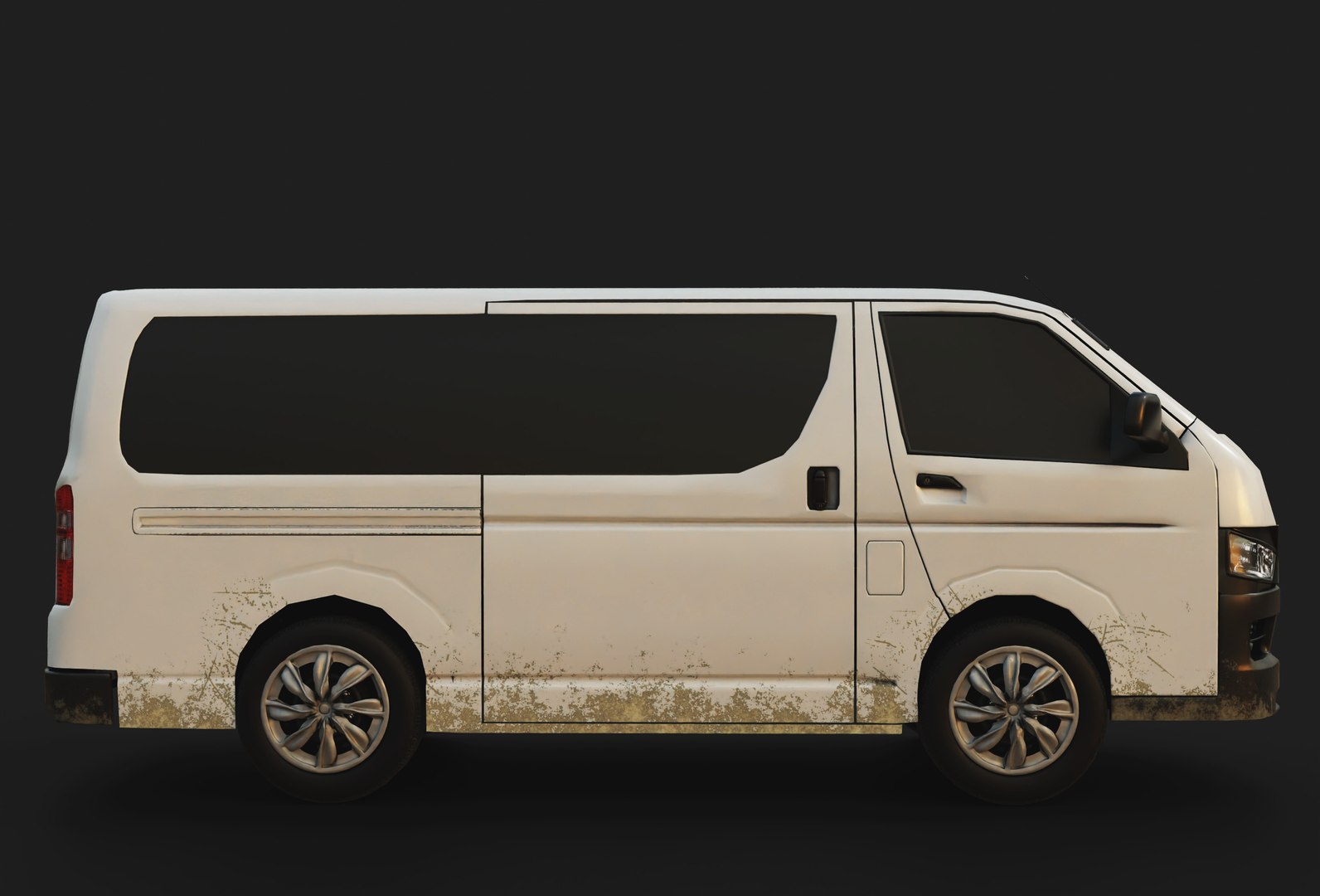 Van Car 3D Model - TurboSquid 1966220