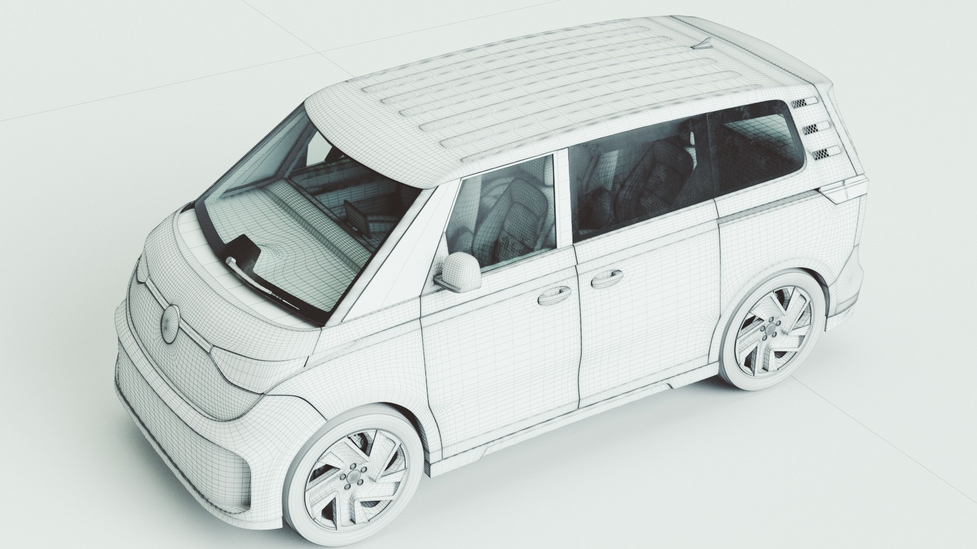 3D Volkswagen Id Buzz Model - TurboSquid 1919658
