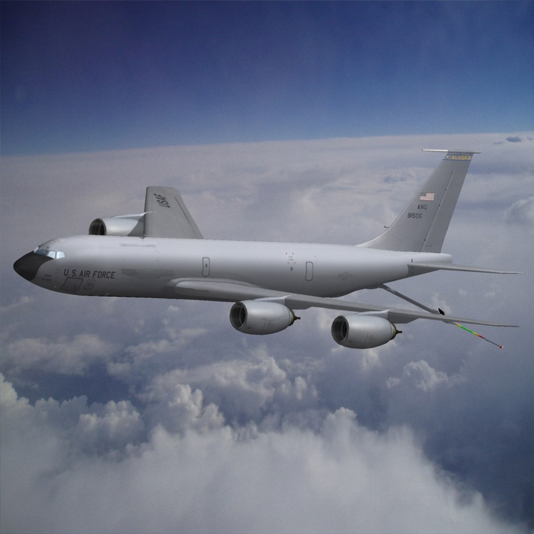 3d Kc-135 R Stratotanker Kc-135r Model