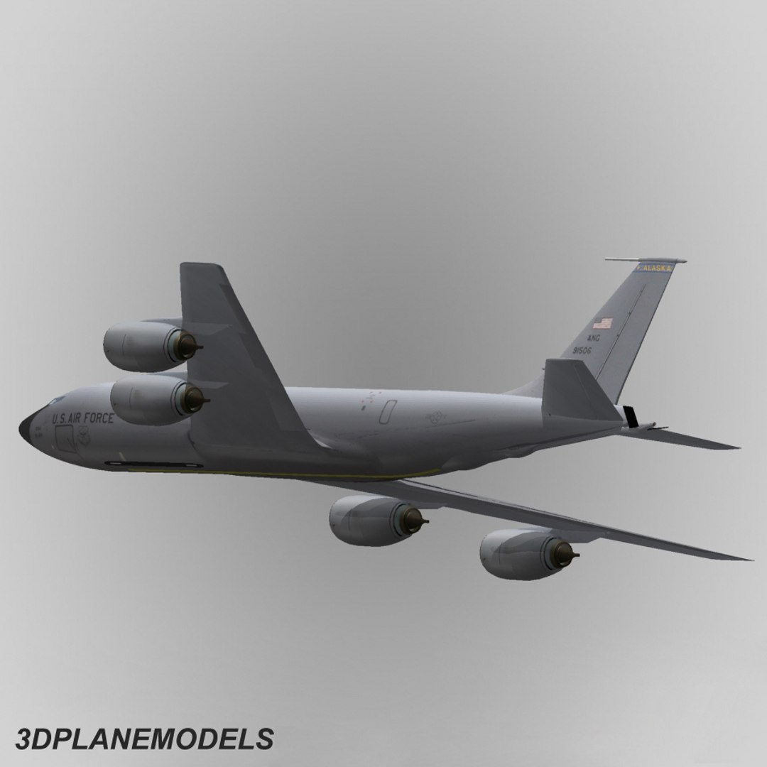 3d Kc-135 R Stratotanker Kc-135r Model
