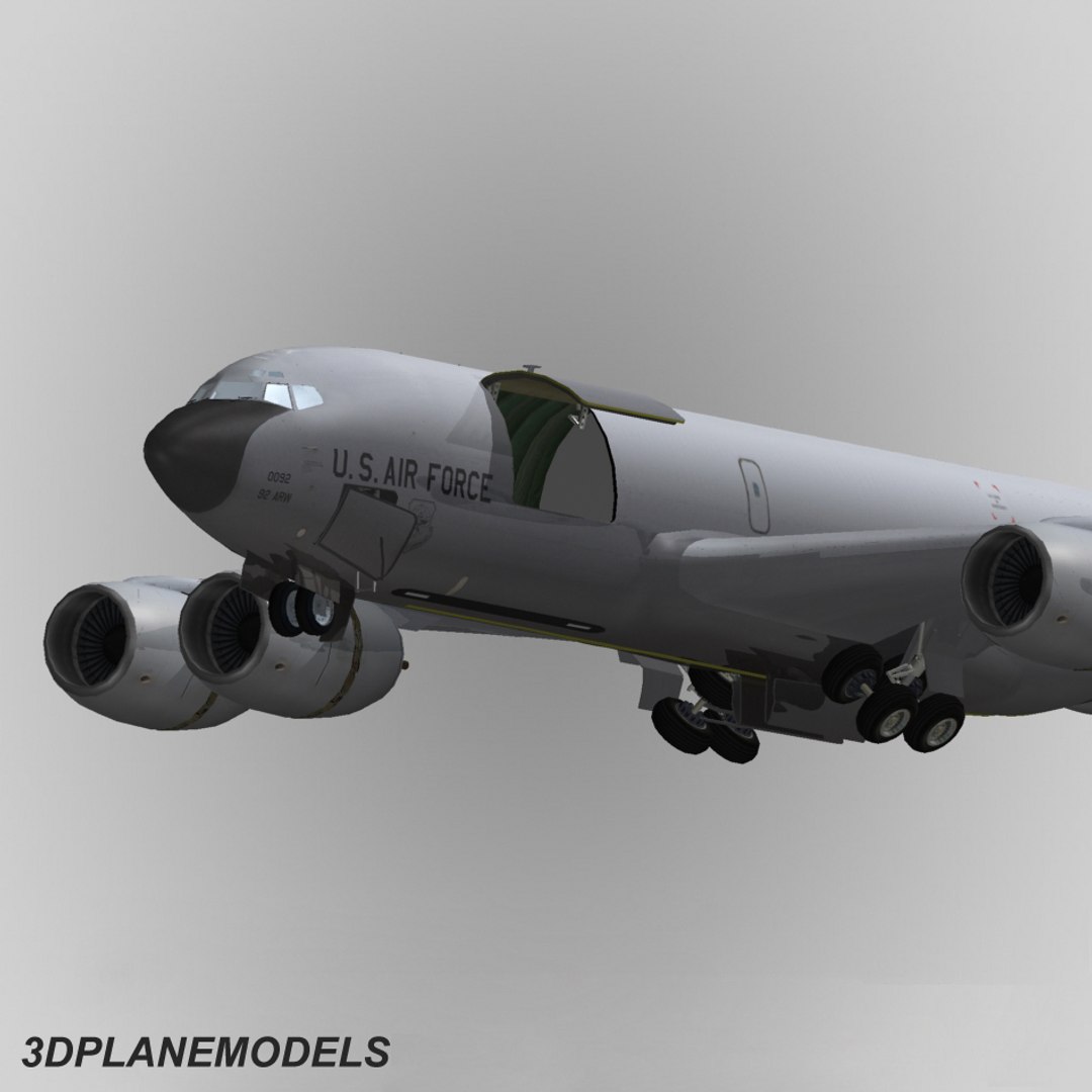 3d Kc-135 R Stratotanker Kc-135r Model