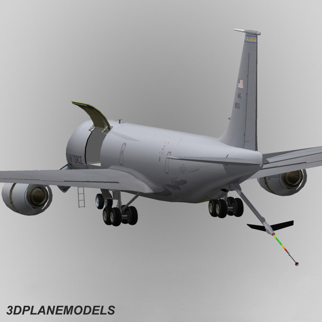 3d Kc-135 R Stratotanker Kc-135r Model