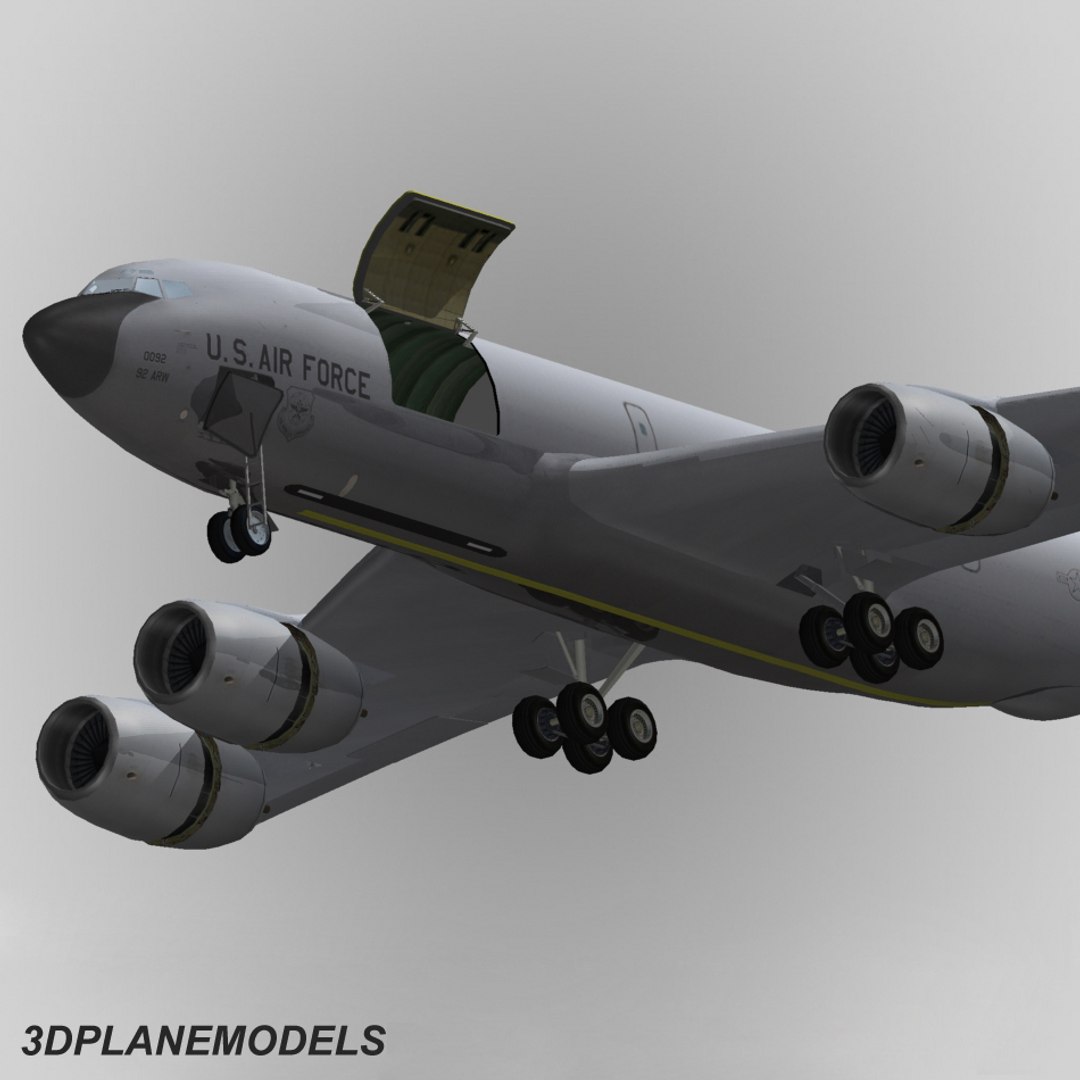 3d Kc-135 R Stratotanker Kc-135r Model