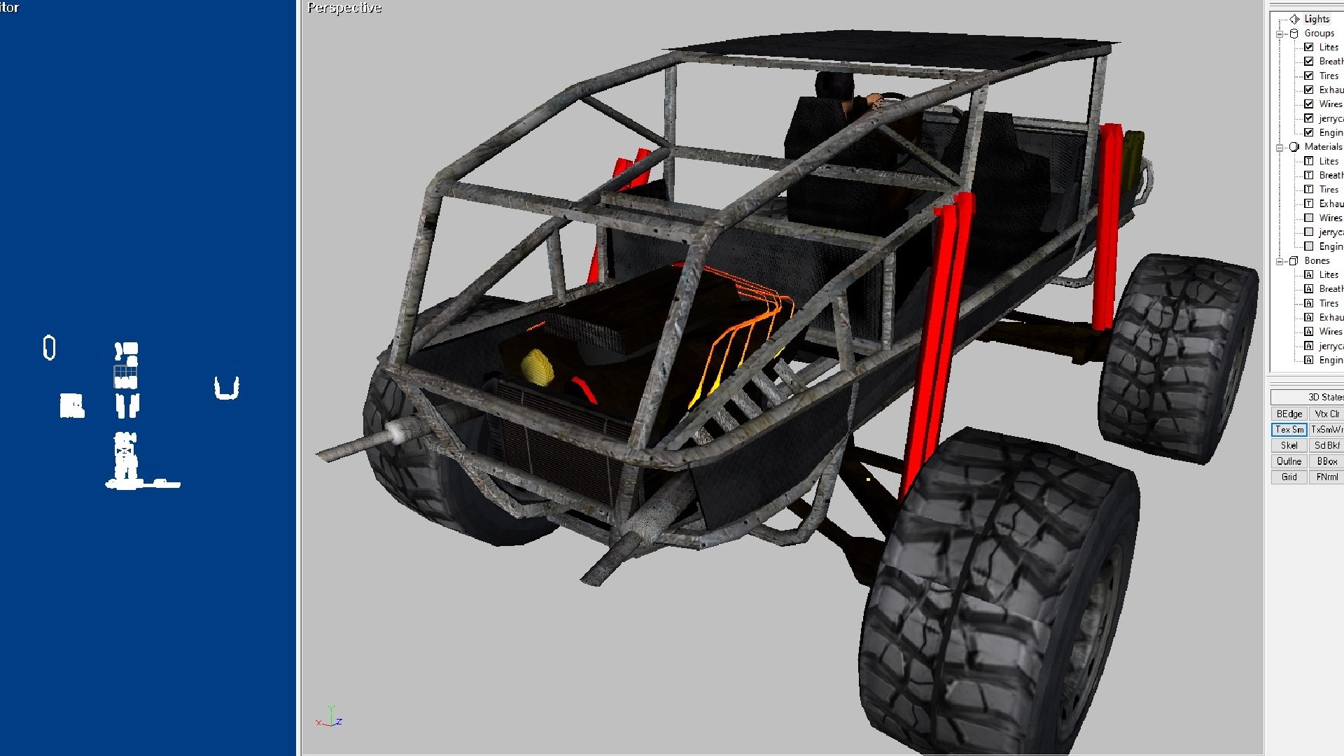 modelo 3d Tube Buggy - TurboSquid 1980250