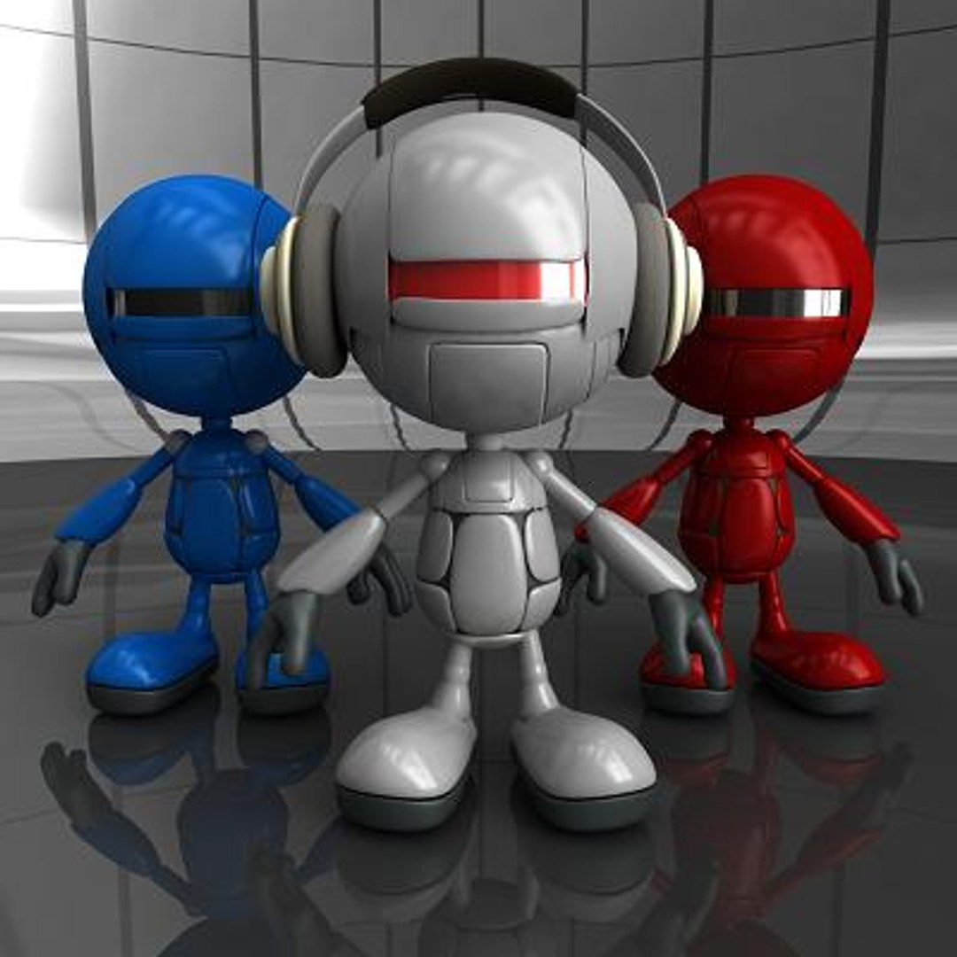 robot robo bot 3d model