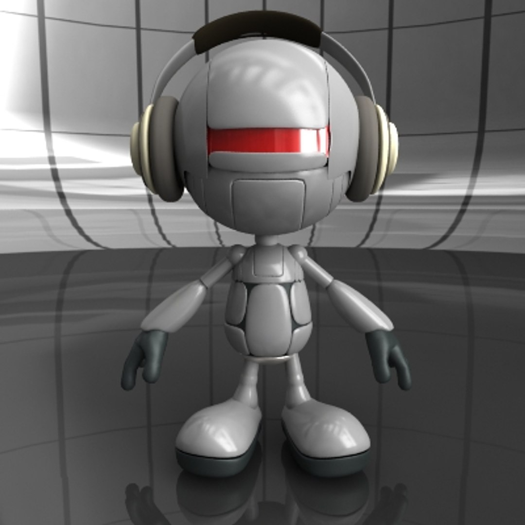 robot robo bot 3d model