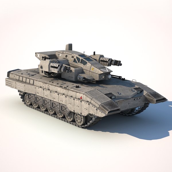Science Fiction Tank 3D Models for Download | TurboSquid