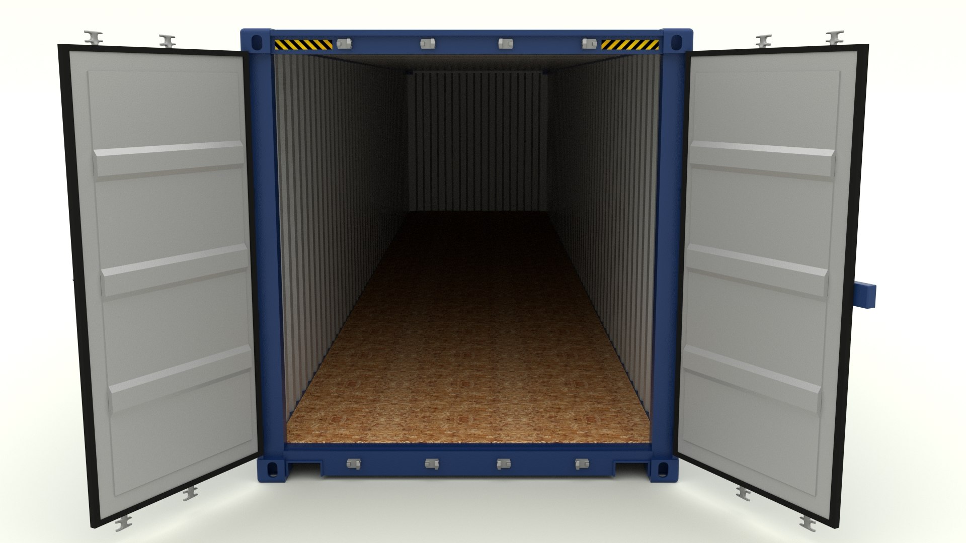 shipping container 3d obj