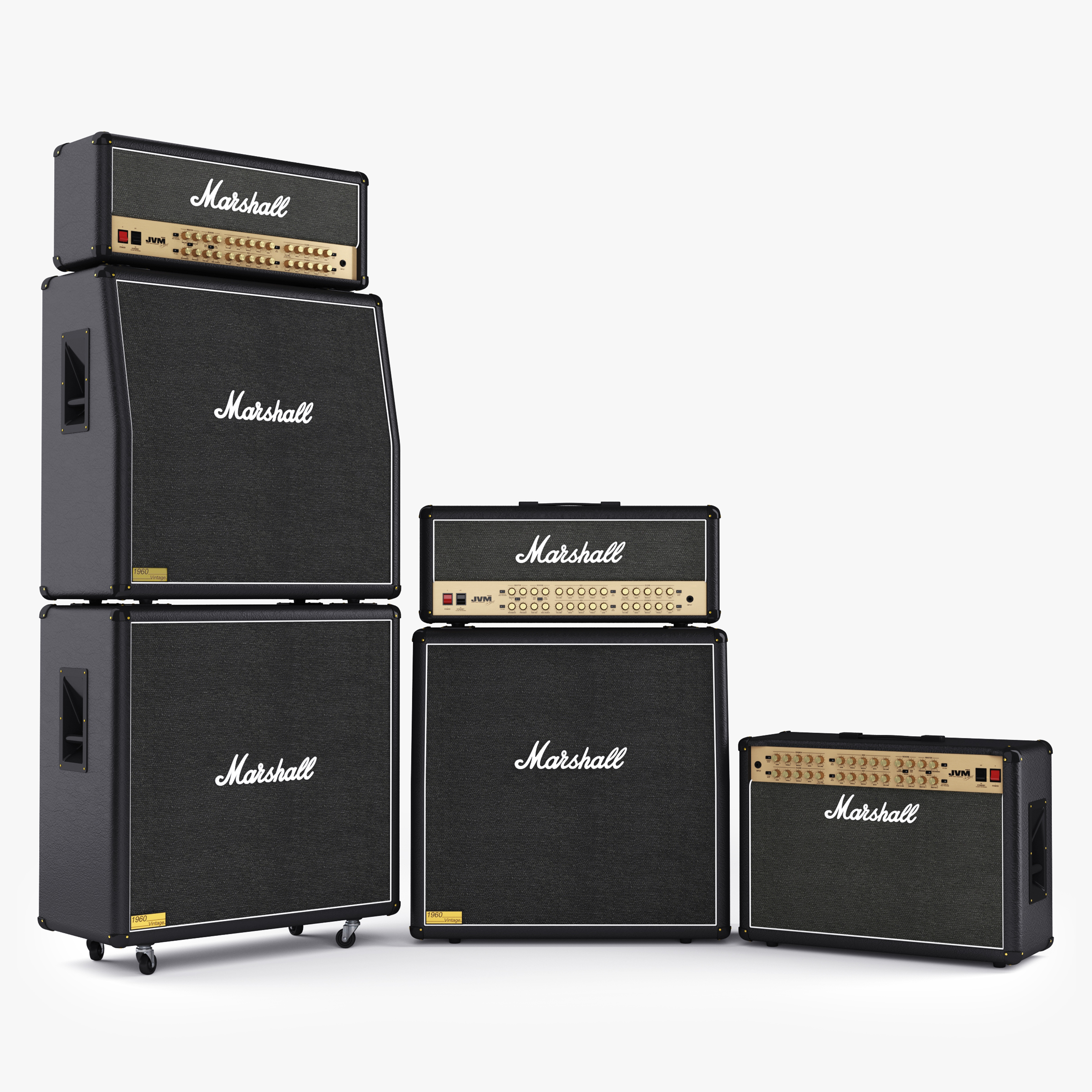 professional marshall jvm-410h jvm-410c 3d max