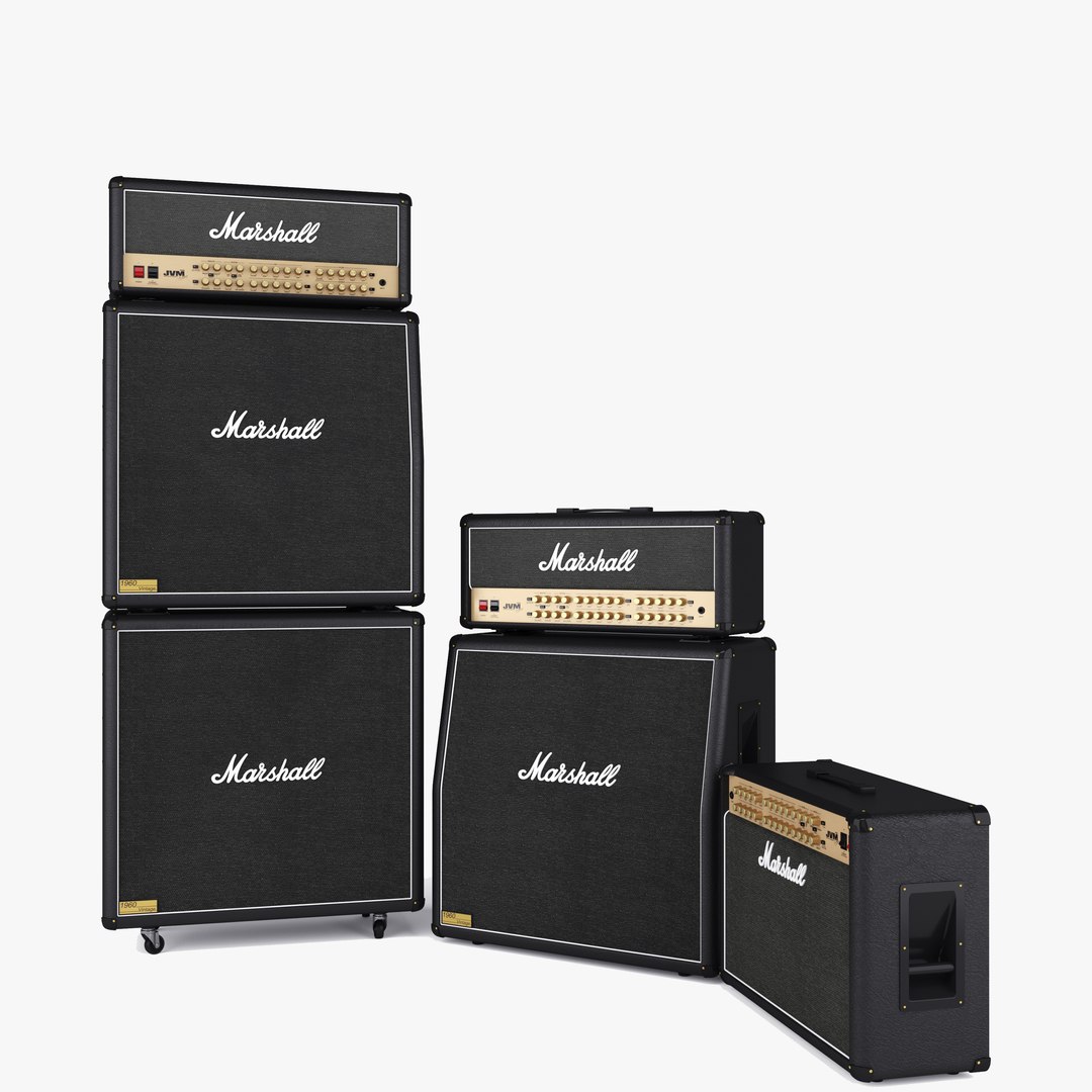 Professional Marshall Jvm-410h Jvm-410c 3d Max