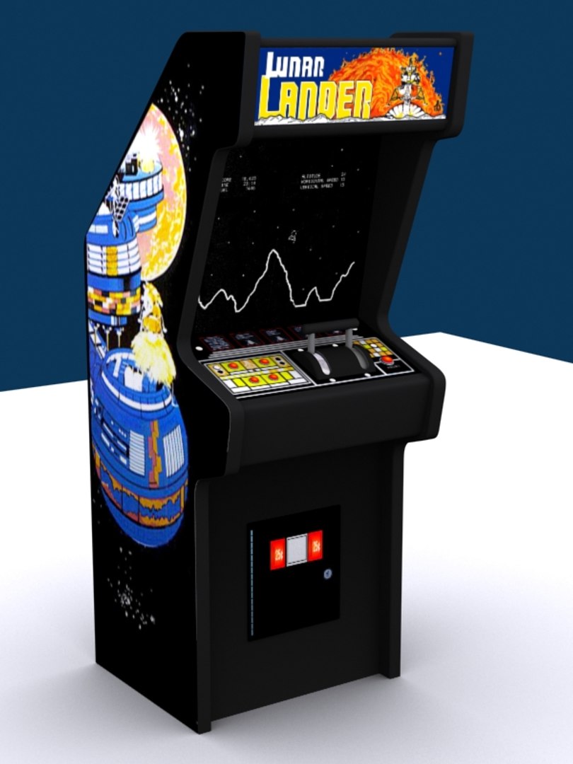 3ds max atari lunar lander