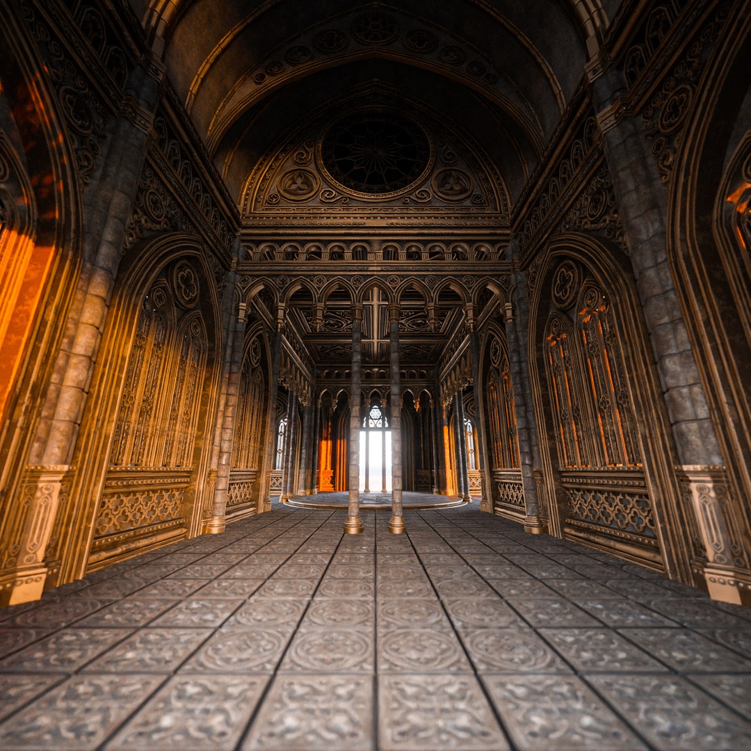 GOTHIC MODULAR BUILDING 3 Model - TurboSquid 2315009