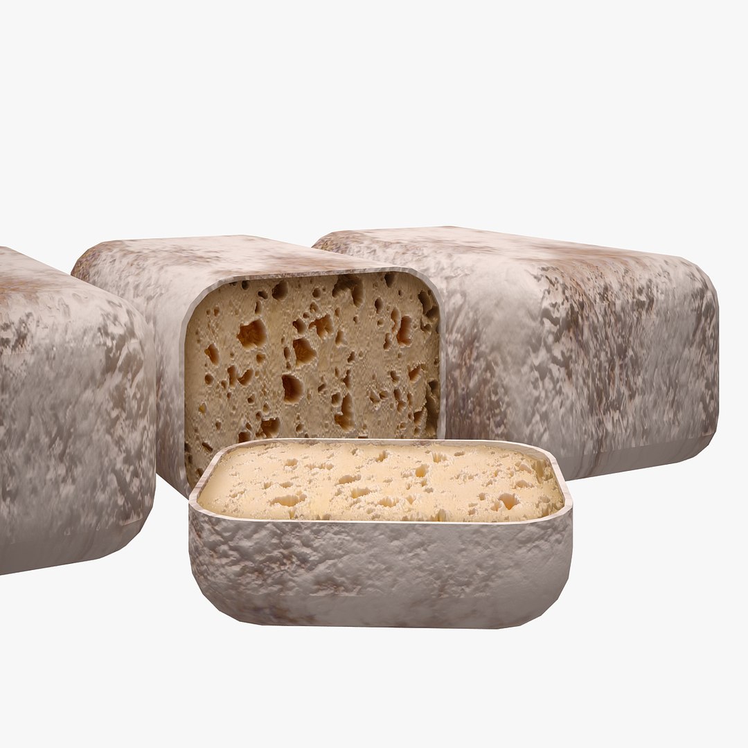 3d Model Of Cheese