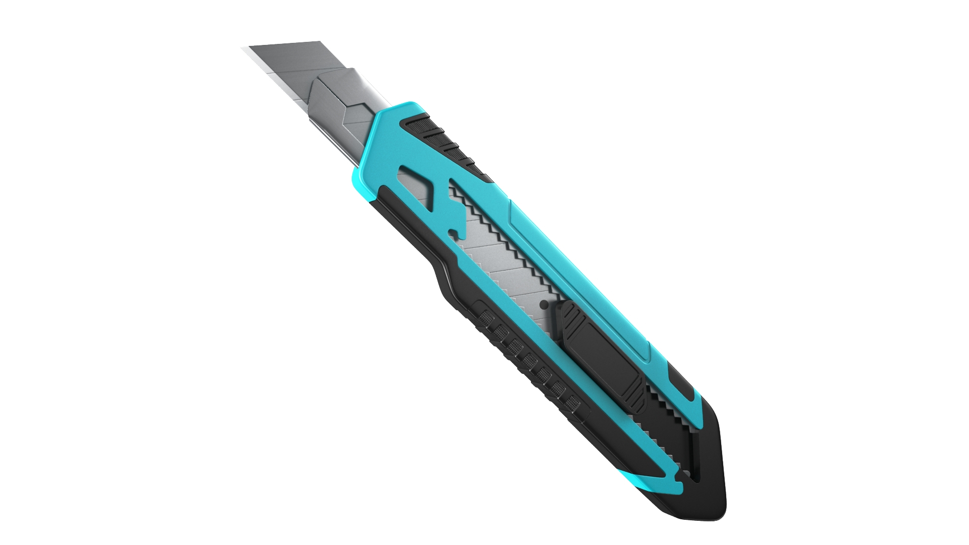 Detailed Slide Lock Cutter Blue 3D - TurboSquid 2155193