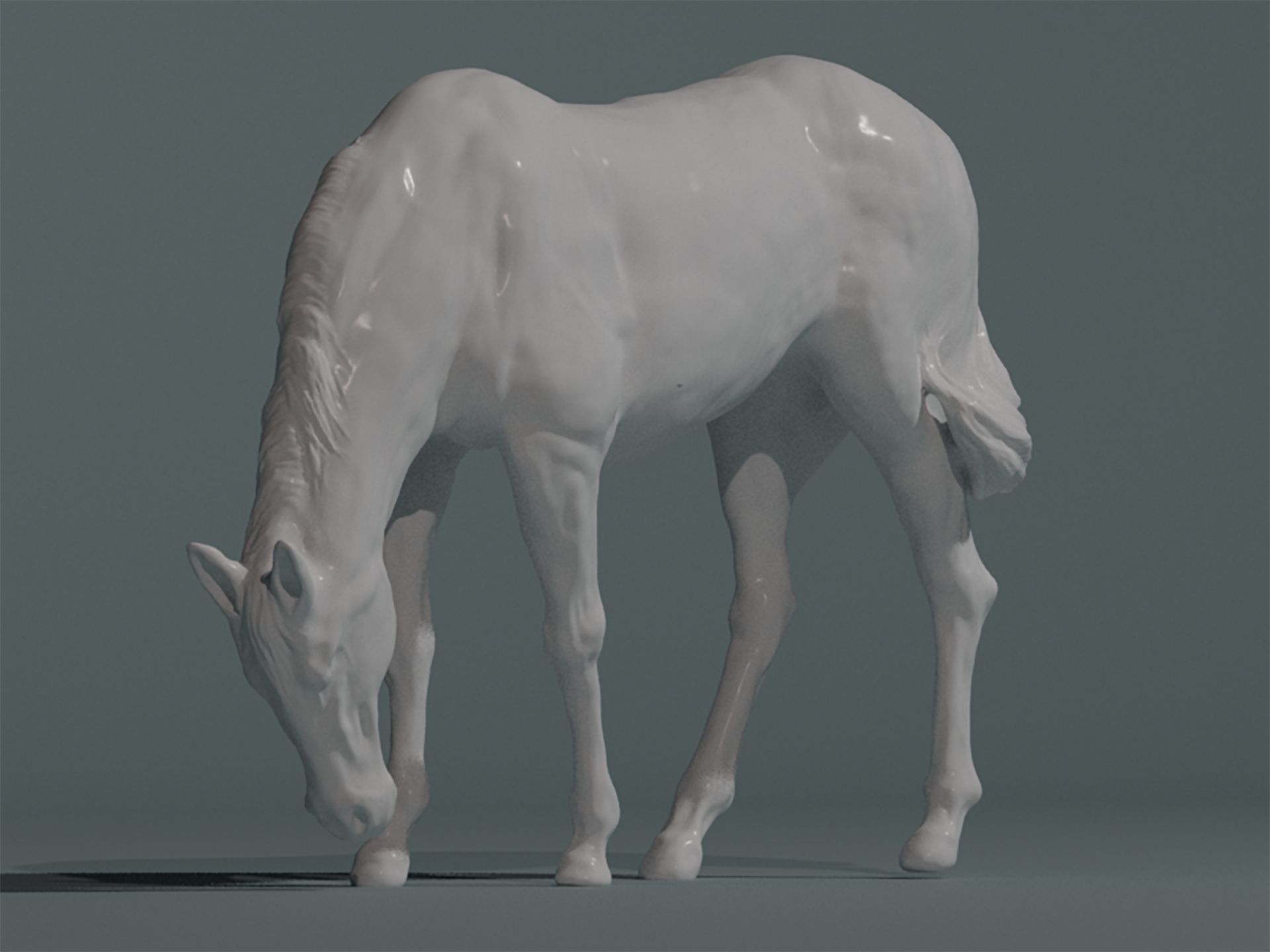 Horse grazing printing 3D model - TurboSquid 1701762