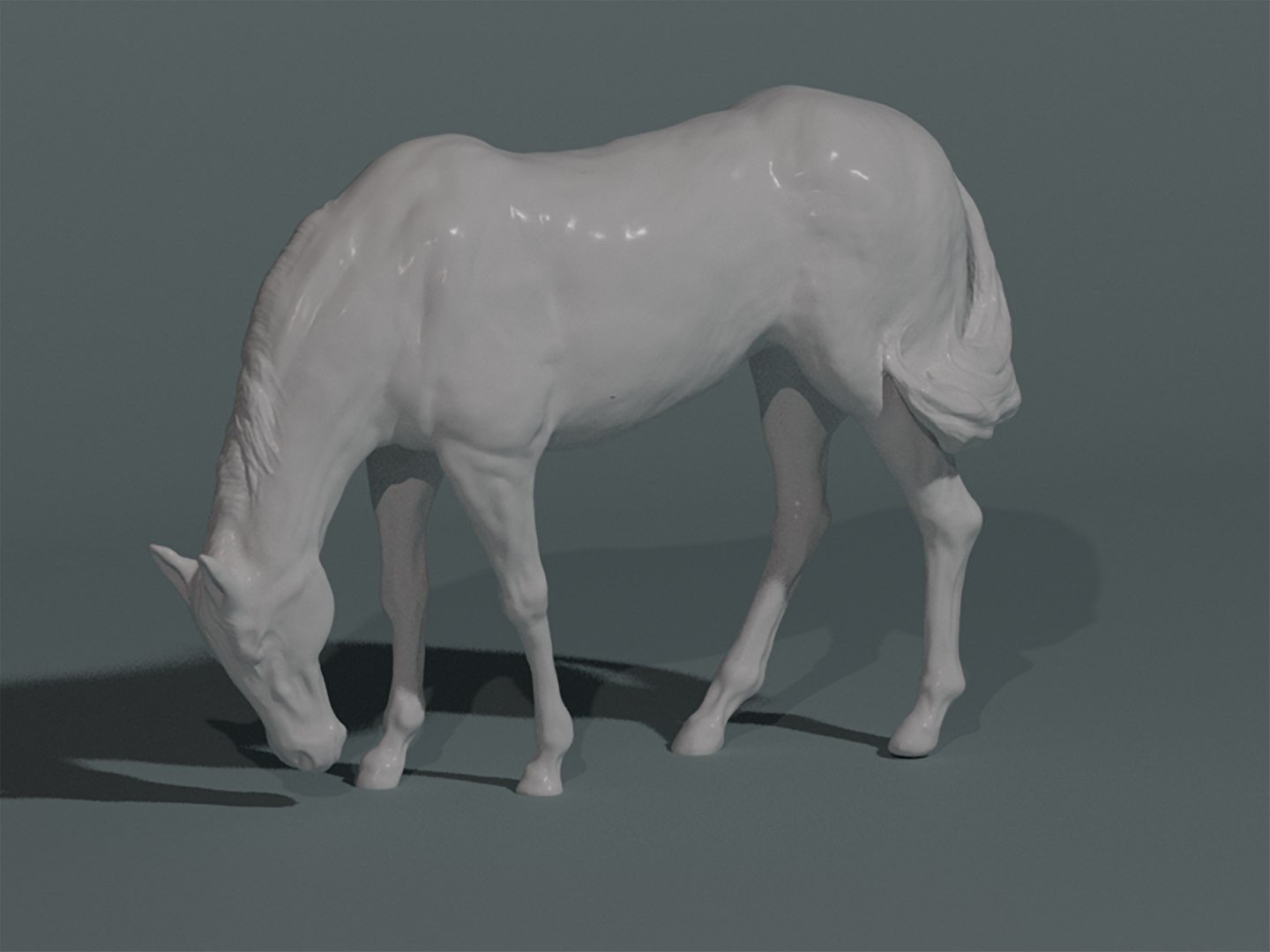 Horse Grazing Printing 3D Model - TurboSquid 1701762