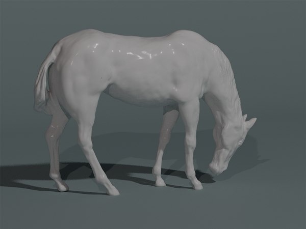 Horse grazing printing 3D model - TurboSquid 1701762