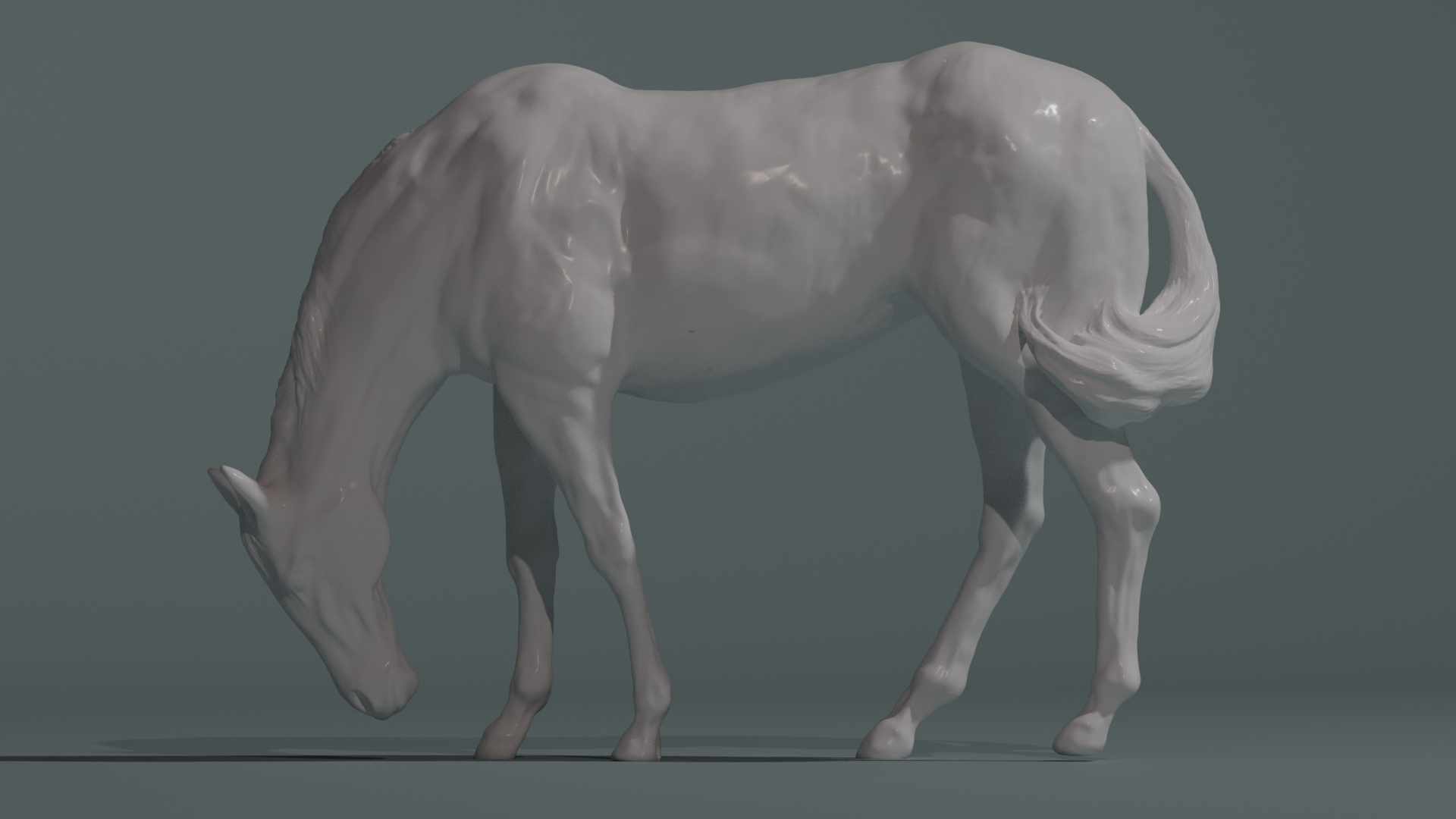 Horse Grazing Printing 3D Model - TurboSquid 1701762