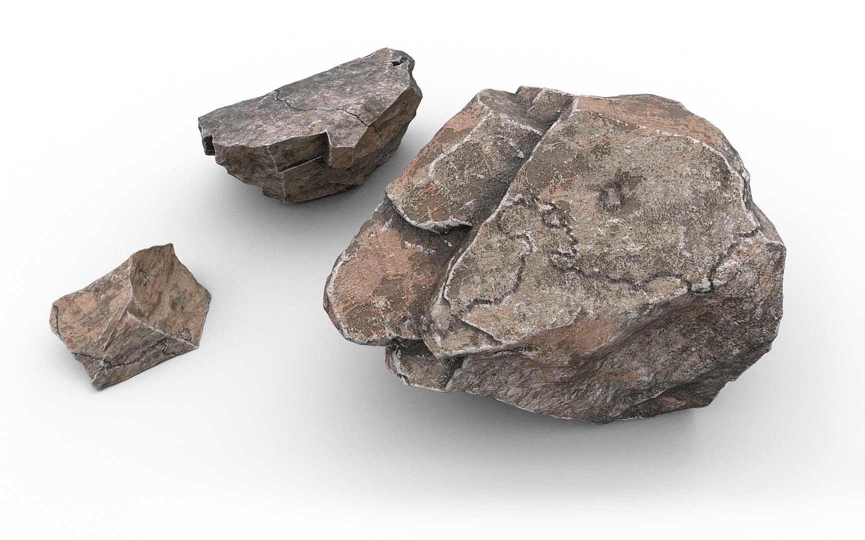 Stones Pack Model - TurboSquid 2109245