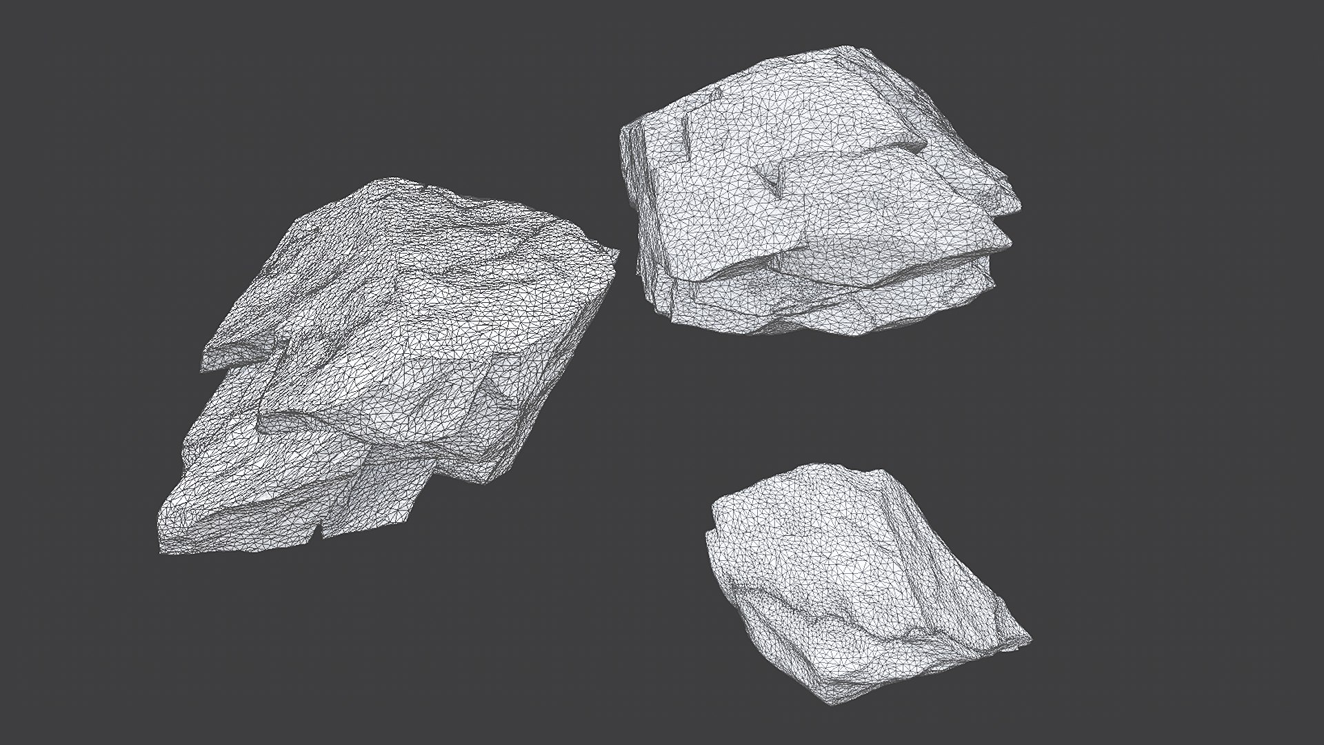 Stones Pack Model - TurboSquid 2109245