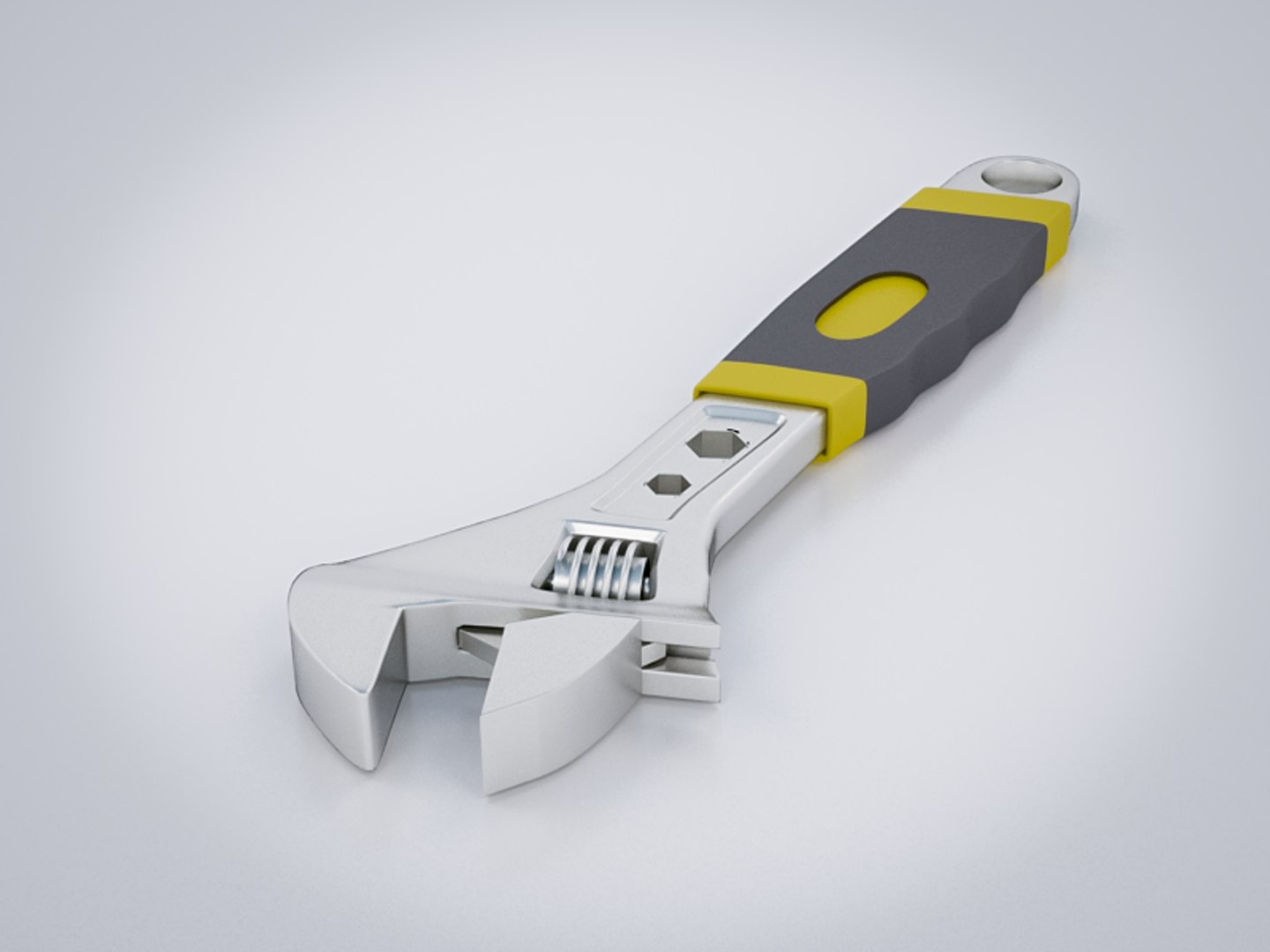 3d Model Industrial Tool Key