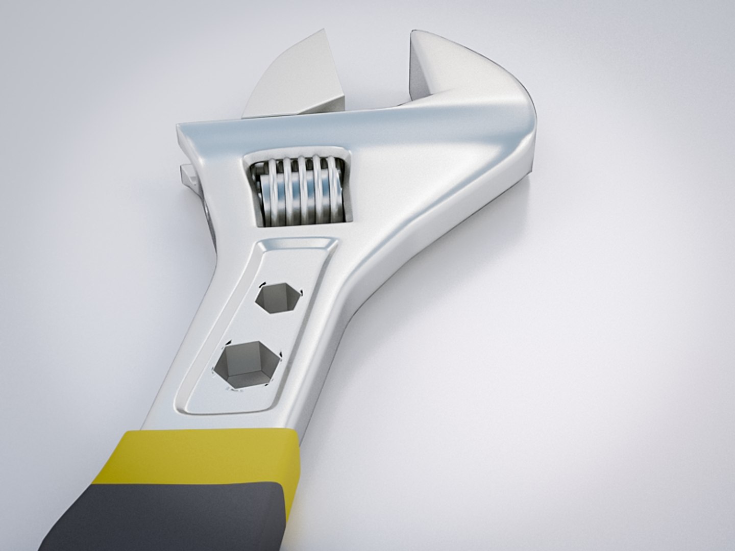 3d Model Industrial Tool Key