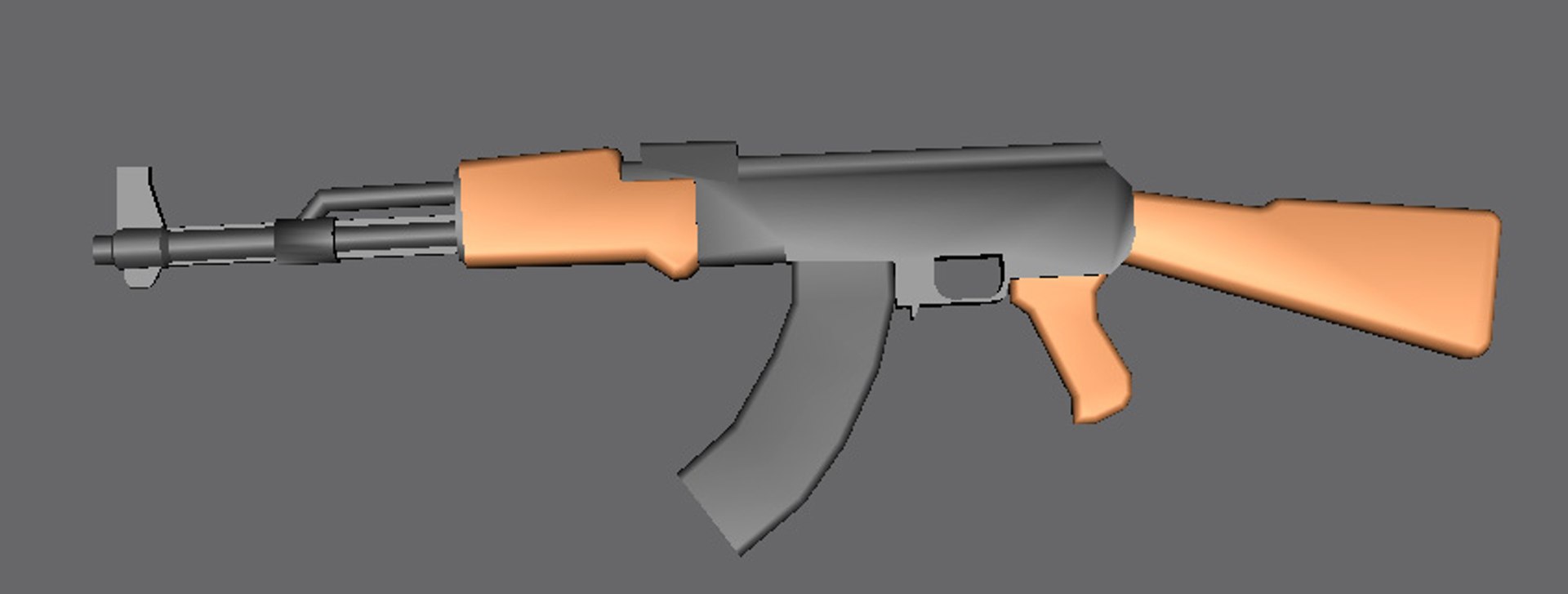 3d gun model