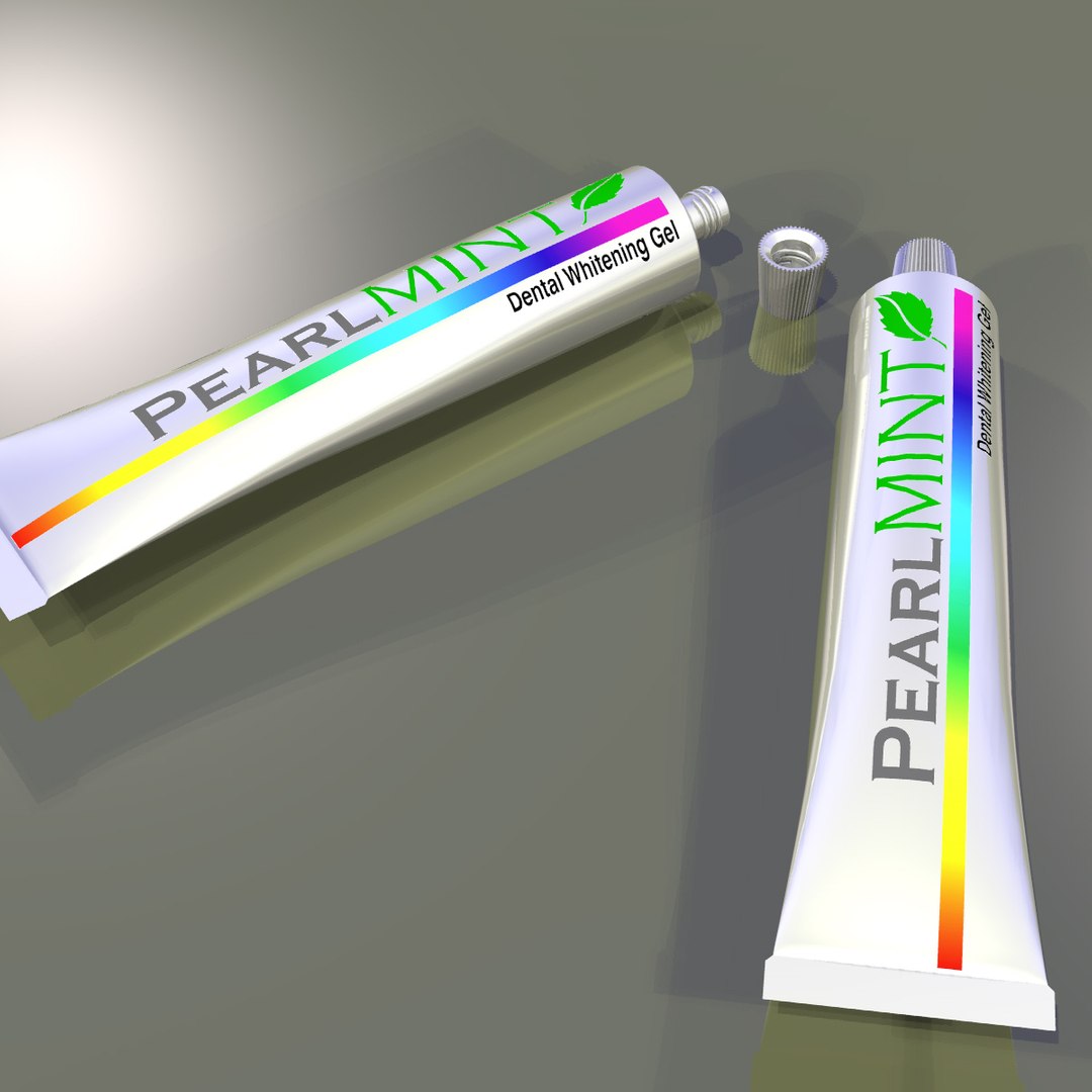 toothpaste tube 3d model