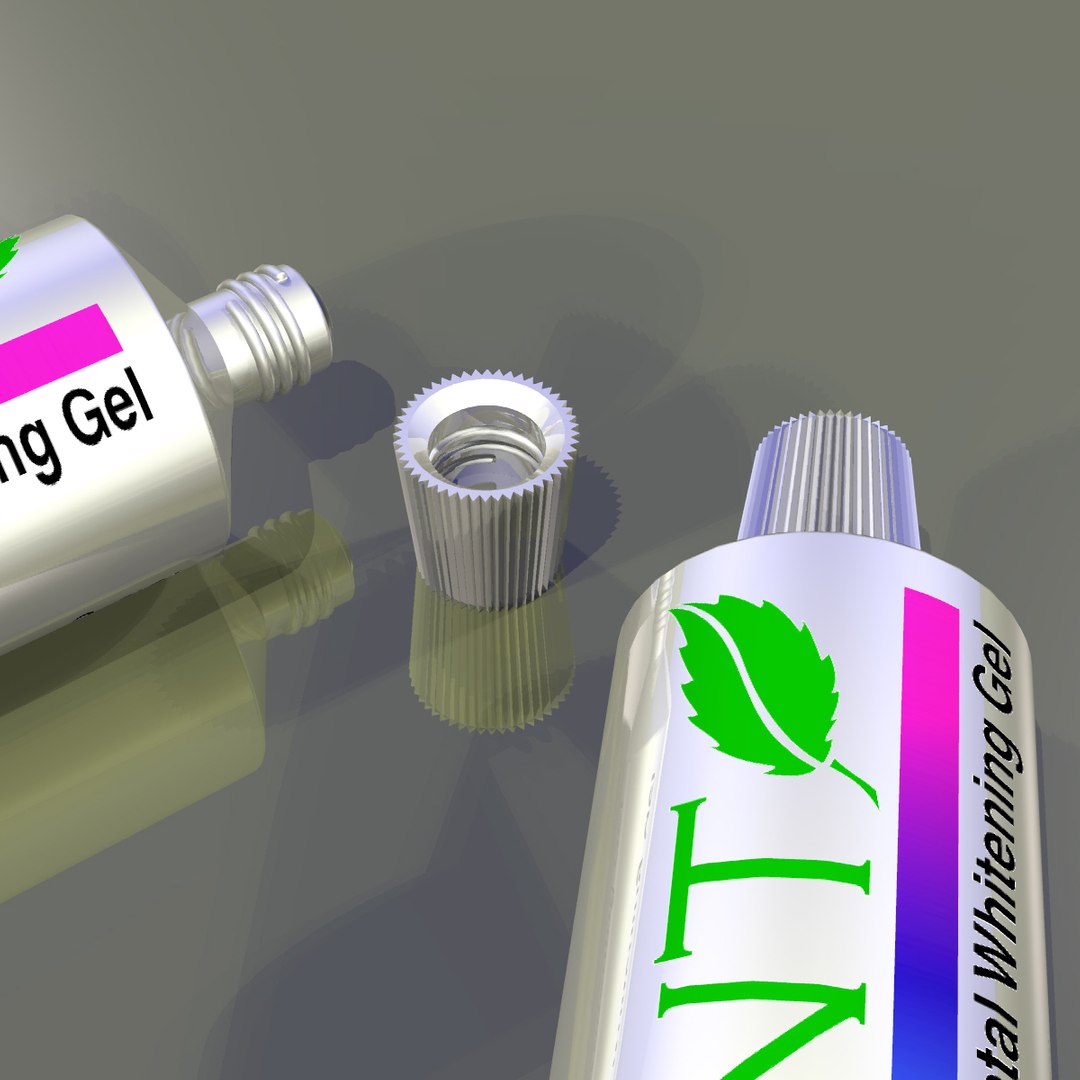 toothpaste tube 3d model