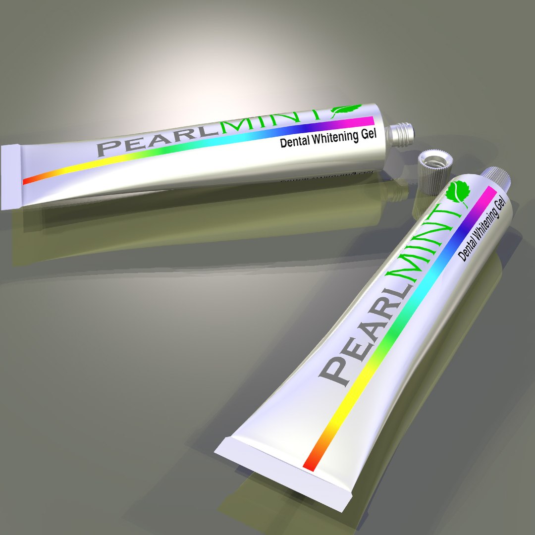 toothpaste tube 3d model