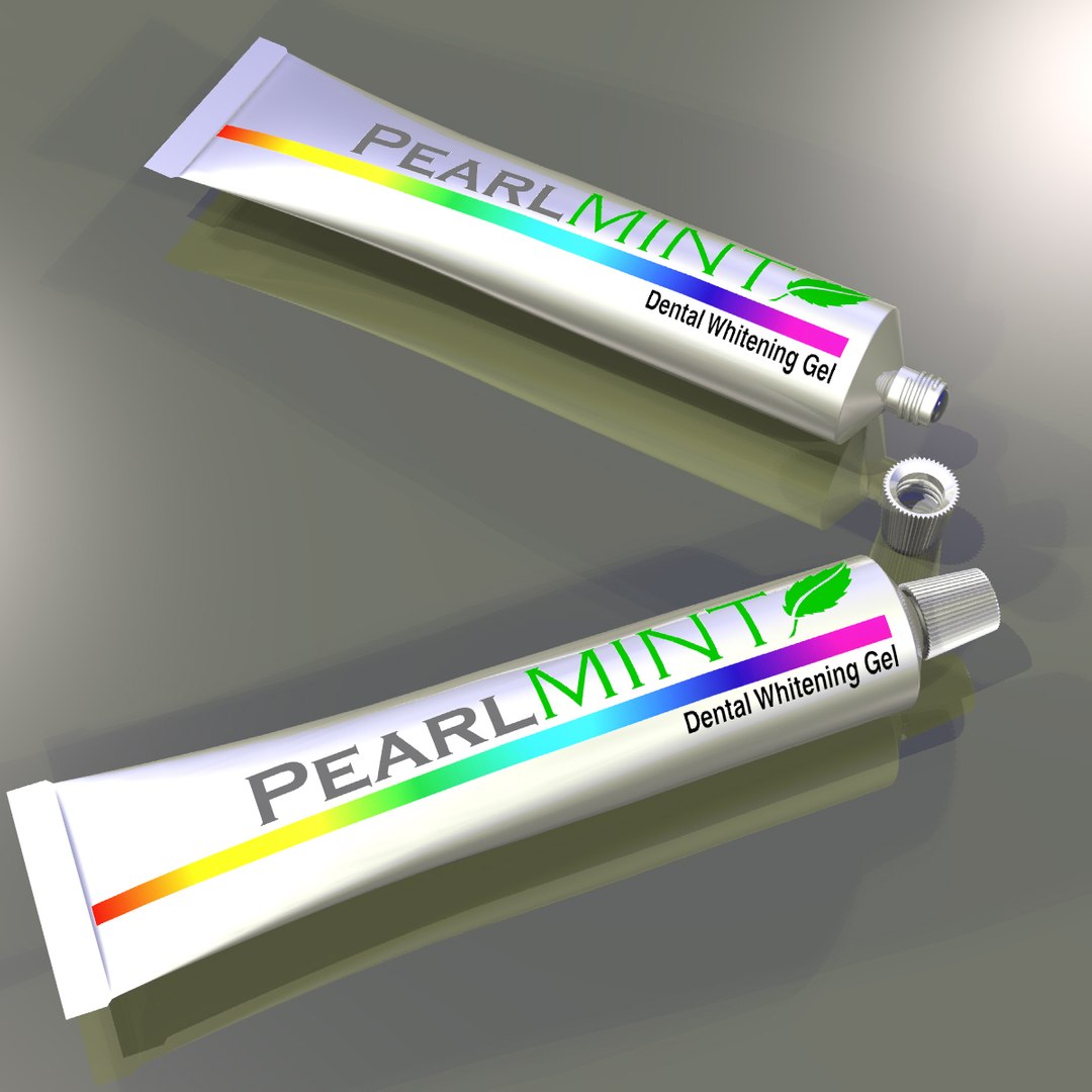 toothpaste tube 3d model