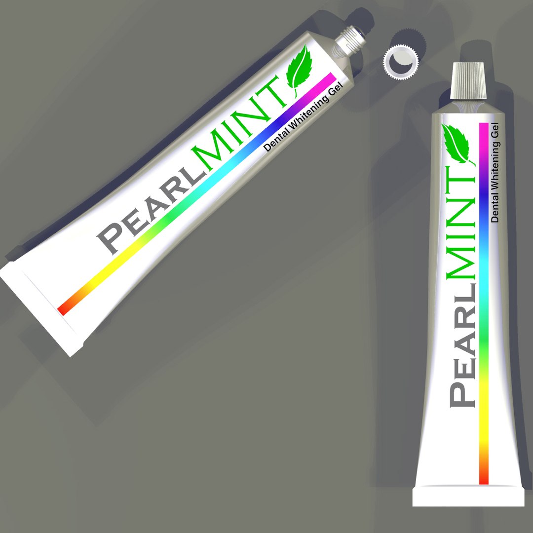 toothpaste tube 3d model