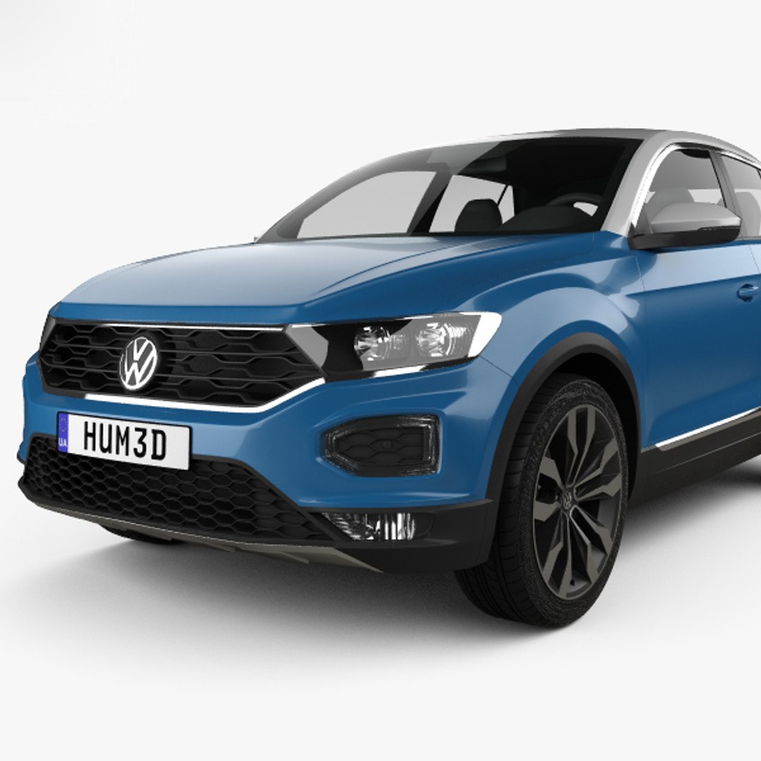 Volkswagen T-roc 2017 3D Model - TurboSquid 1386257