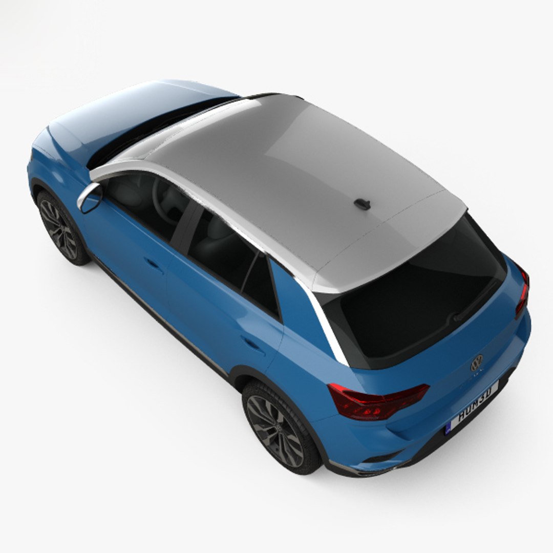 Volkswagen T-roc 2017 3D Model - TurboSquid 1386257