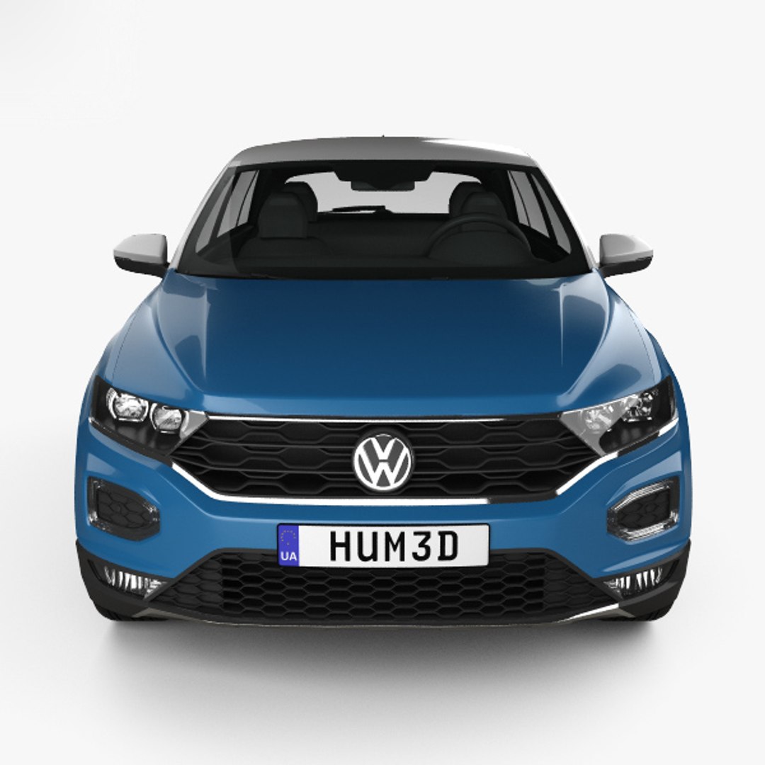 Volkswagen T-roc 2017 3D Model - TurboSquid 1386257