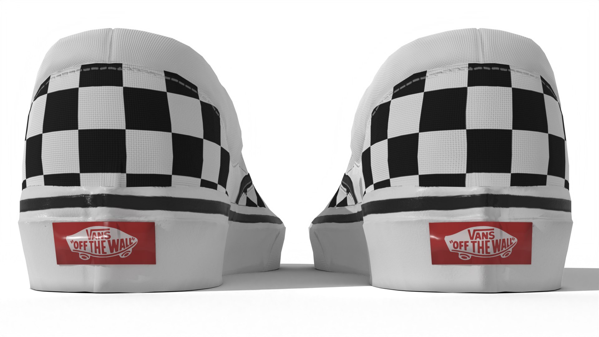 Vans Slipon Shoes Sneakers 3D Model - TurboSquid 1993830