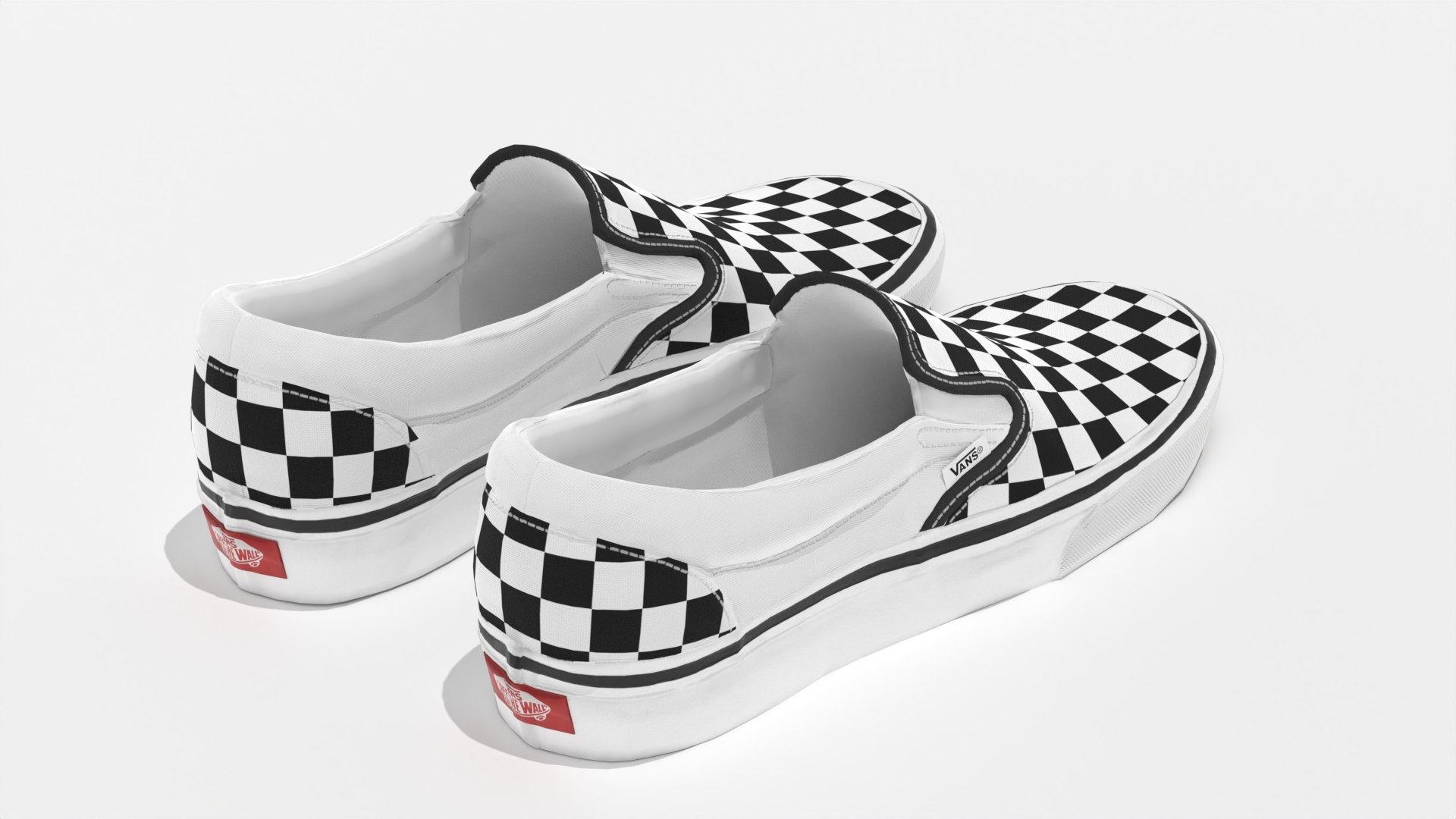 Vans Slipon Shoes Sneakers 3D Model - TurboSquid 1993830