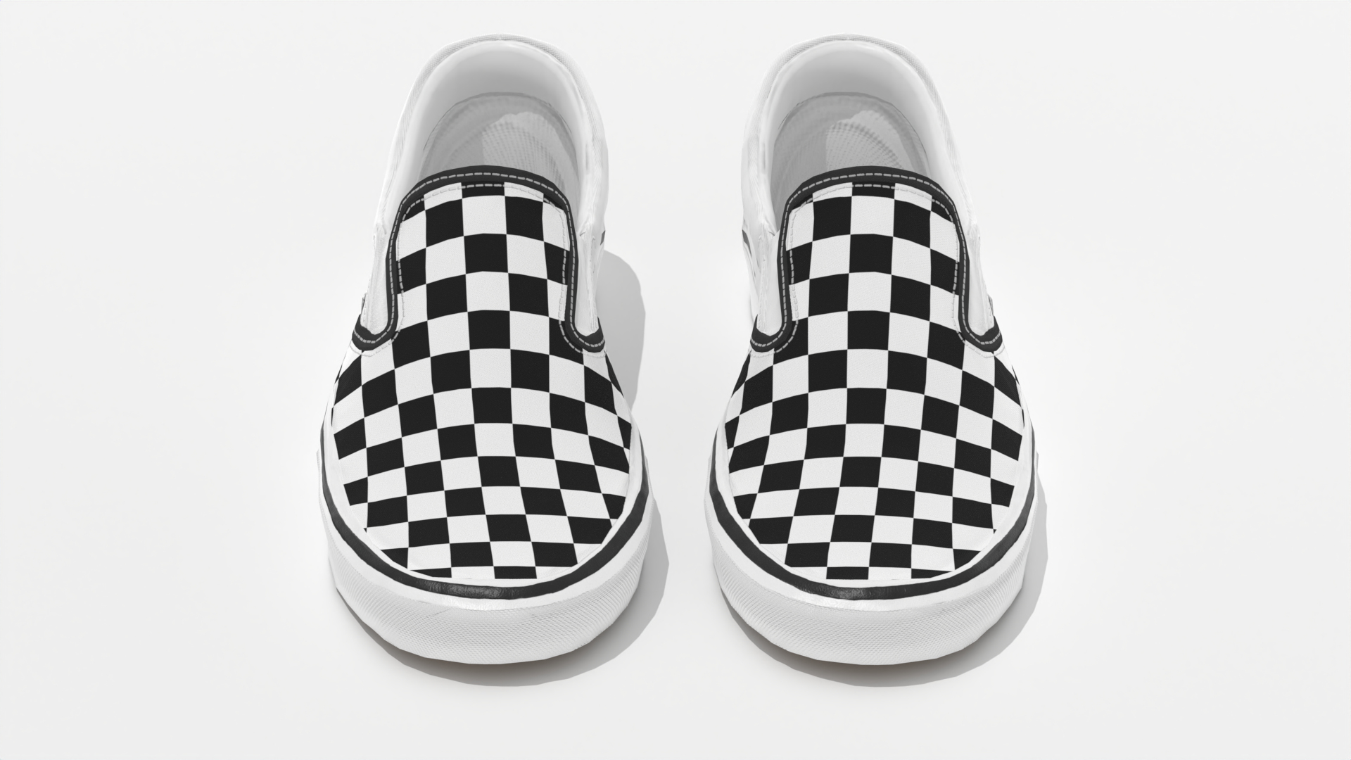 Vans Slipon Shoes Sneakers 3D Model - TurboSquid 1993830