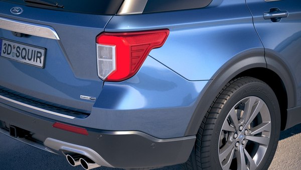 modelo 3d Ford Explorer 2020 - TurboSquid 1431535