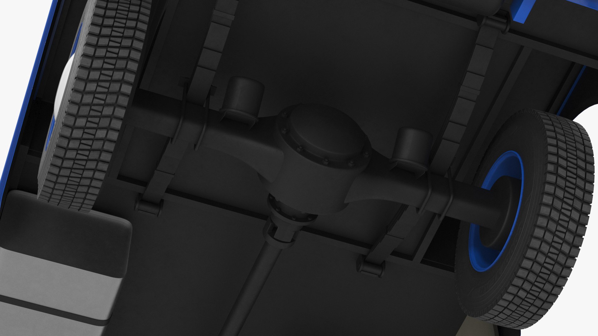 3D model Prohibits US Mail - US Mail Studebaker ZIP Van Rigged ...