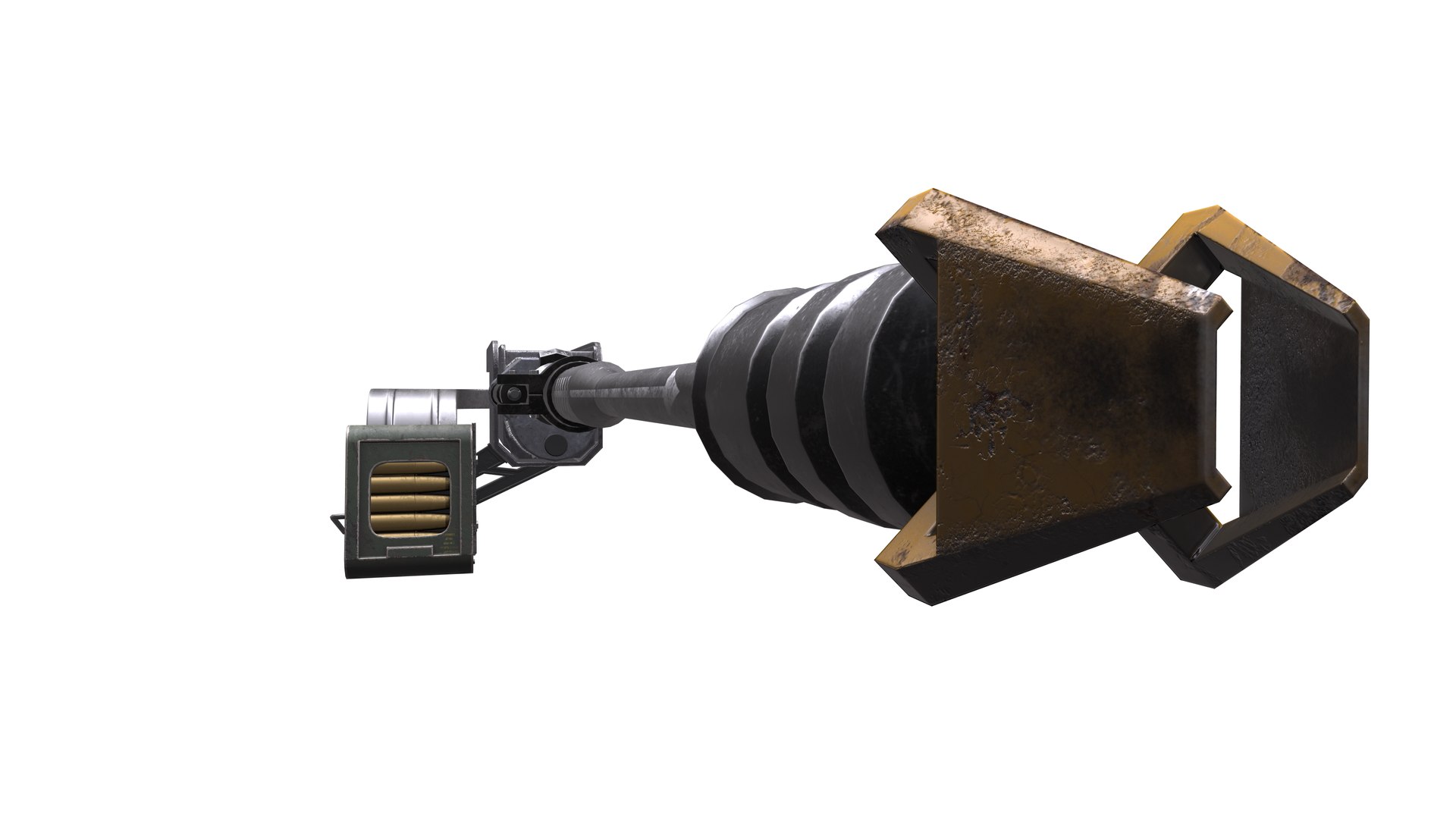 40mm Machine Gun Doomsday Model - TurboSquid 2249252