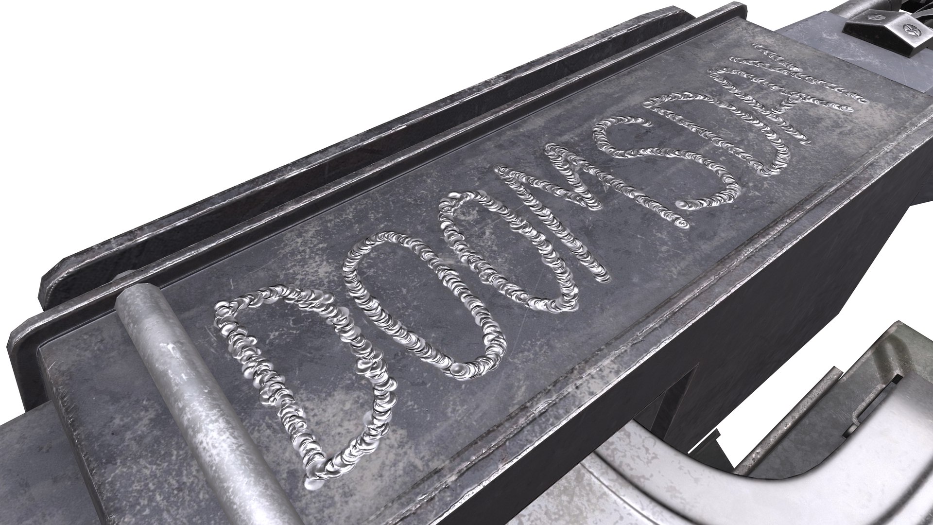 40mm Machine Gun Doomsday Model - TurboSquid 2249252