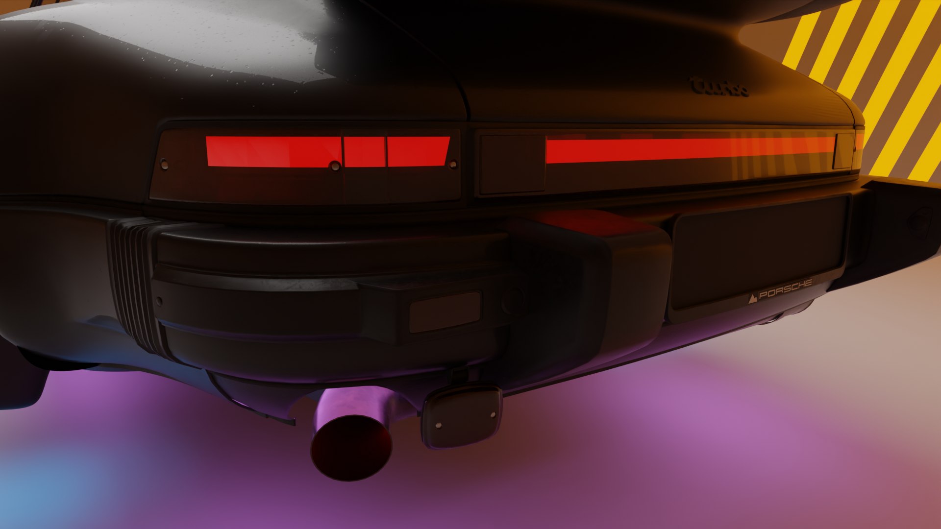 Porsche 911 Futuristic 3D Model - TurboSquid 2315275