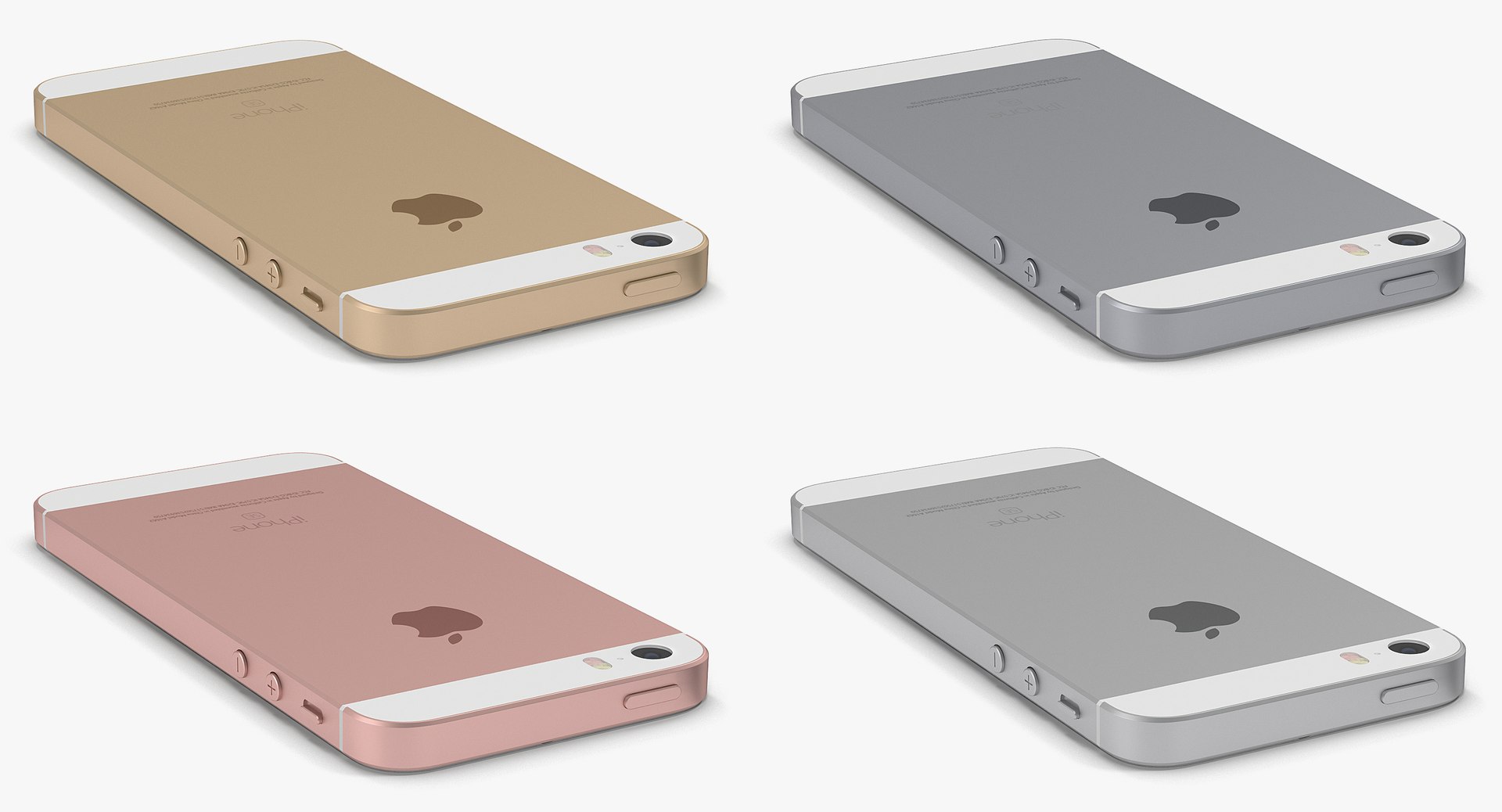 Iphone Se 3D Model - TurboSquid 1201837